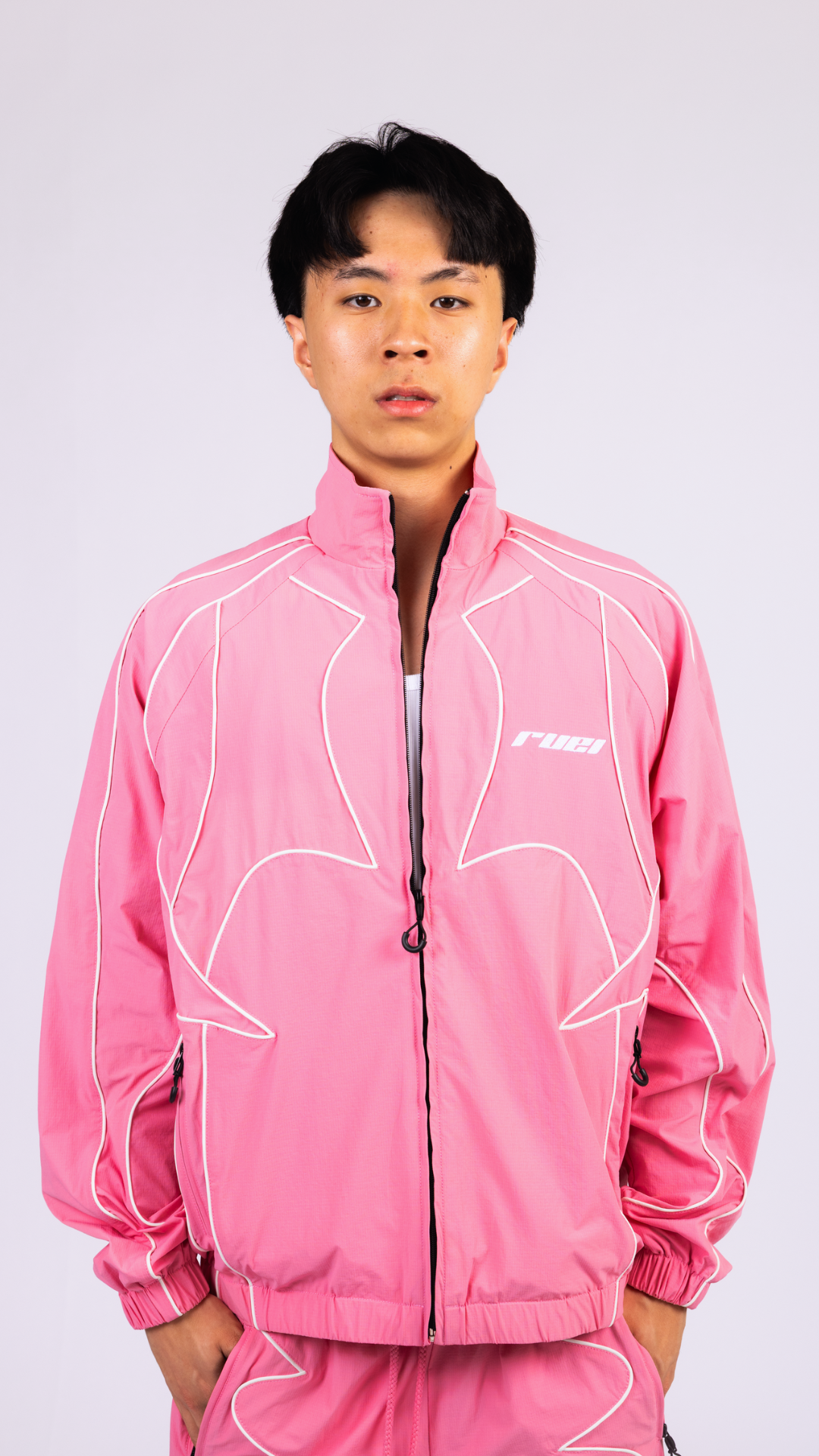 RUEI Pink Track Jacket | RUEI