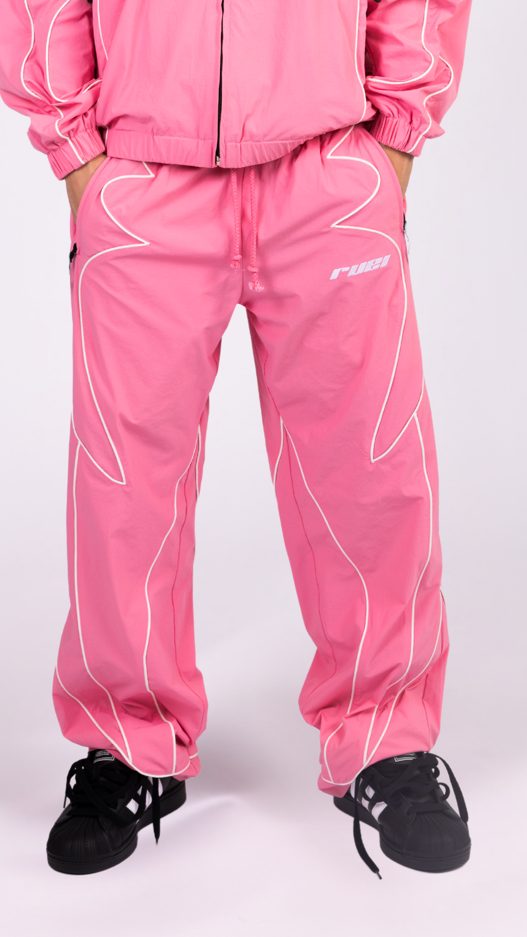 RUEI Pink Track Pants | RUEI